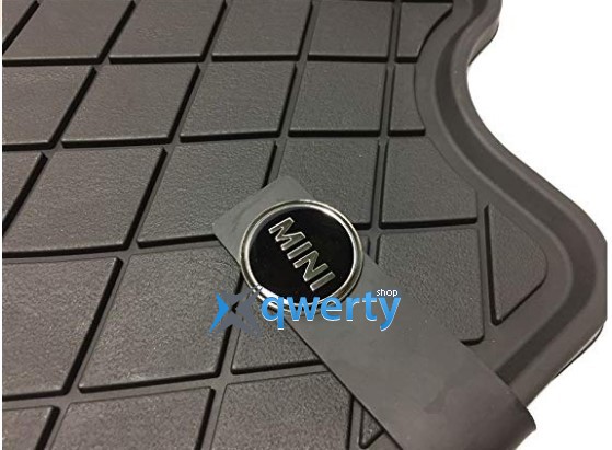 Mini Genuine All Weather Floor Mats Essential Black Rear For F56 ...