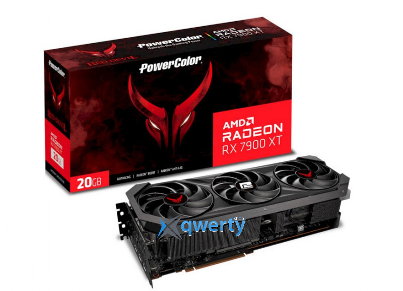 POWERCOLOR Red Devil AMD Radeon RX 7900 XT 20GB GDDR6 (RX 7900 XT 20G-E ...